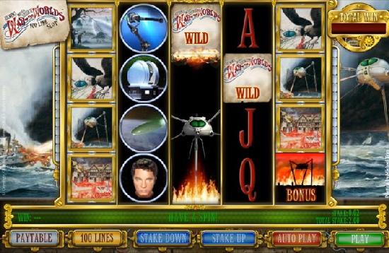 Jeff Wayne's Musical Version Of The War Of The Worlds slot games Virgin ...